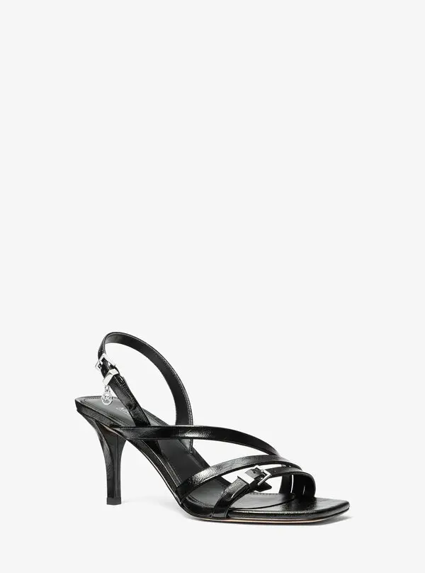 Michael Kors Yvette Crackled Sandal