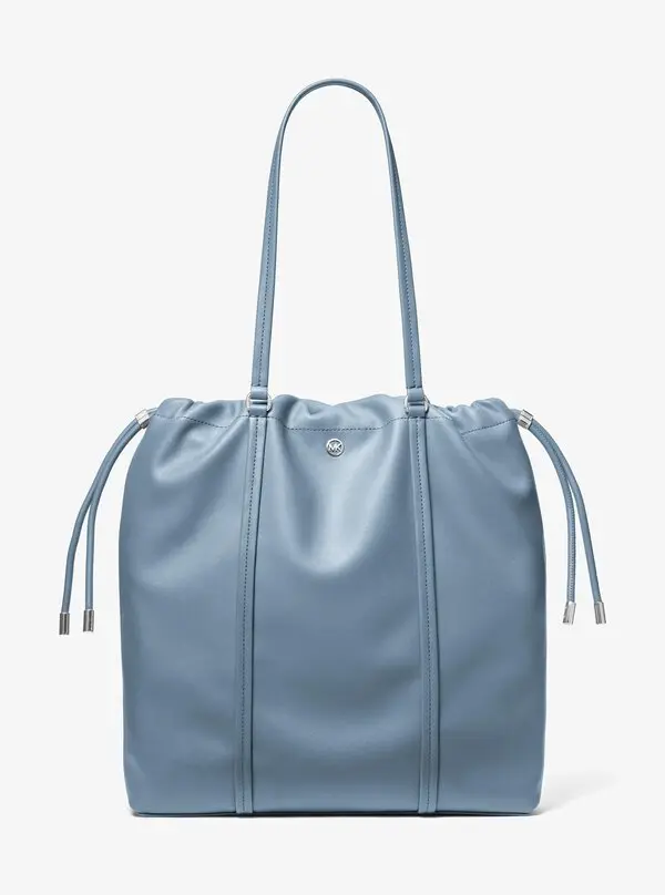 Michael Kors Matilda Large Cinch Tote Bag - Blue