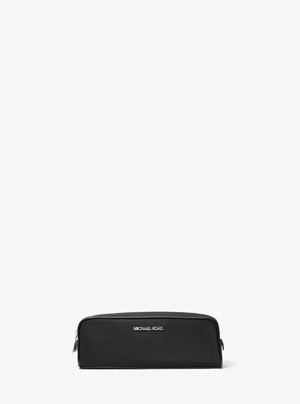 Michael Kors Medium Nylon Pencil Case - Black