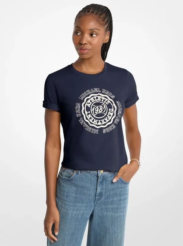 Michael Kors Graphic Logo T-shirt - Blue