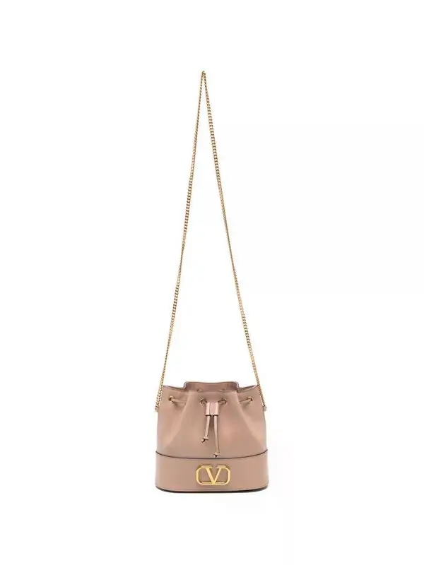 Valentino Garavani Vlogo Signature Bucket Bag - Pink