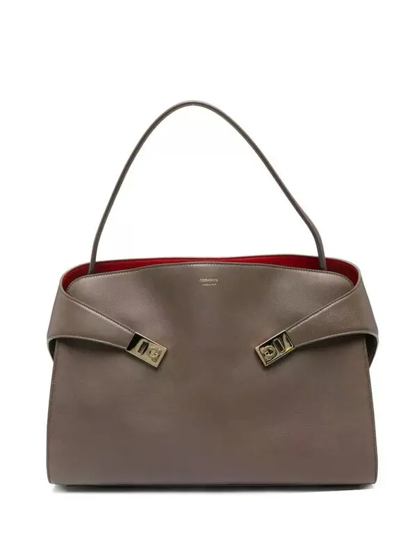 FERRAGAMO Medium Hug Shoulder Bag