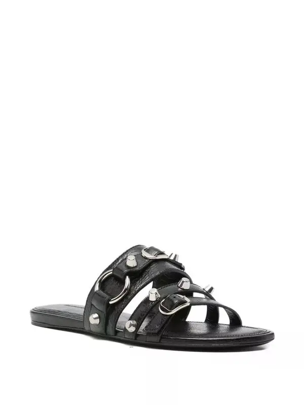 Balenciaga City Studded Sandals