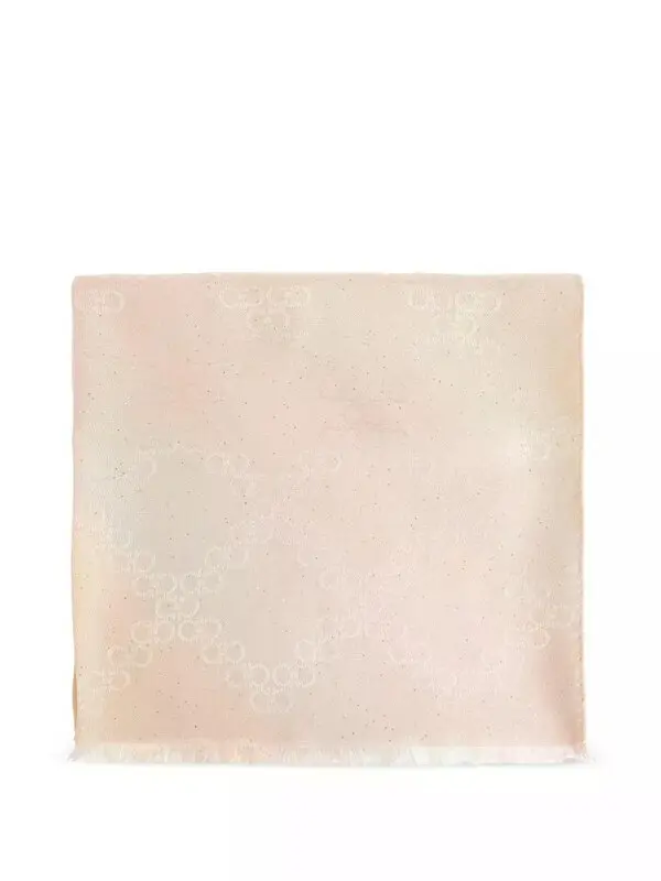 FERRAGAMO Gancini Jacquard Scarf - Neutrals