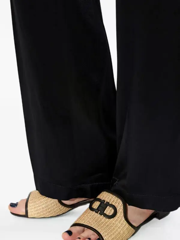 FERRAGAMO Gancini Low-heel Slides