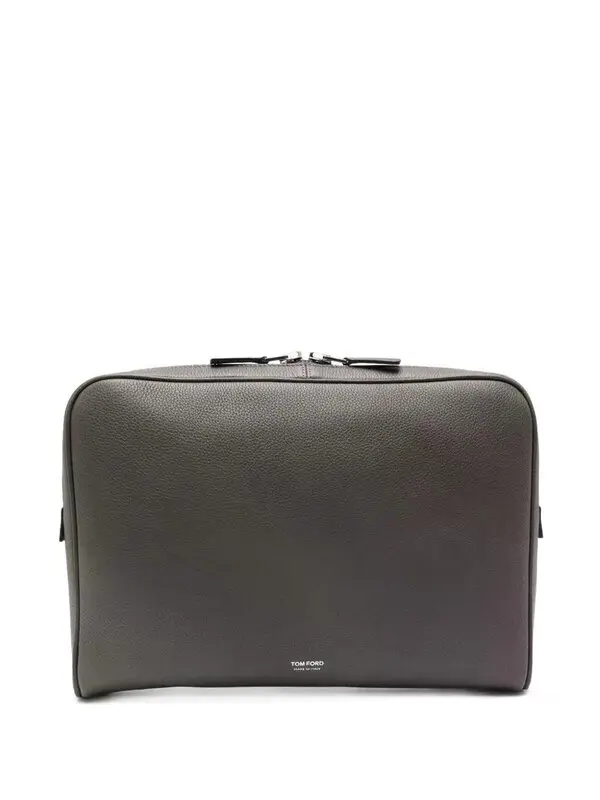 TOM FORD Grained Leather Wash Bag