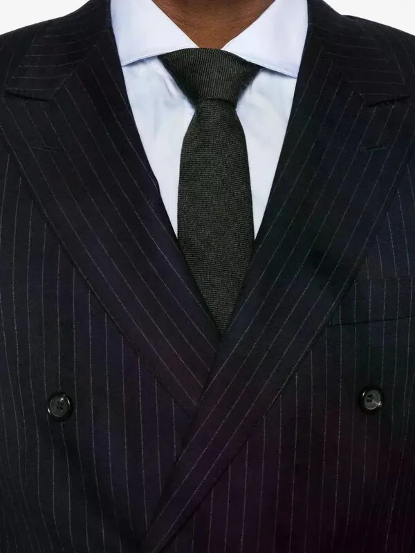Canali Pinstripe Double-breasted Suit