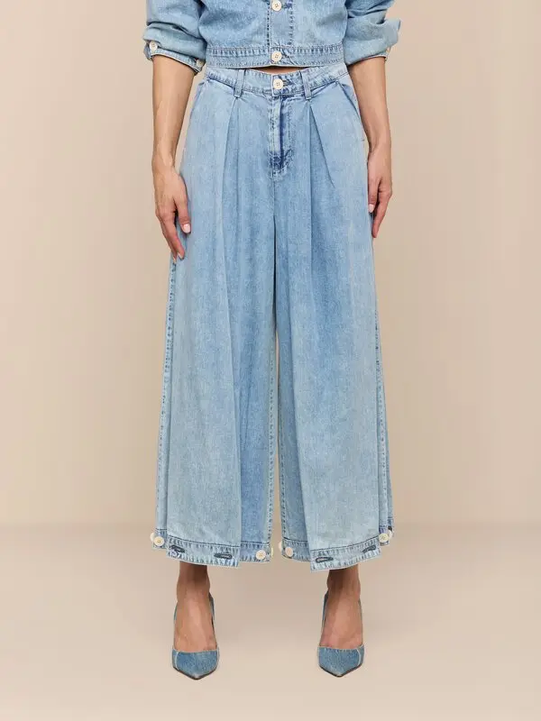 L'Agence Elias Wide-leg Jean