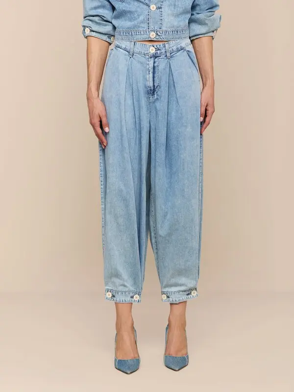 L'Agence Elias Wide-leg Jean