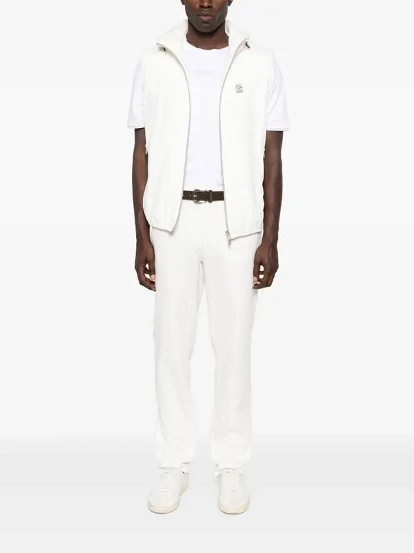 Brunello Cucinelli T-shirt With Faux-layering - Multicolor