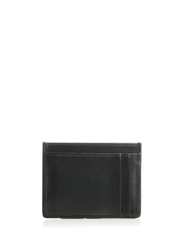 Miu Miu Quilted Card Holder - Black
