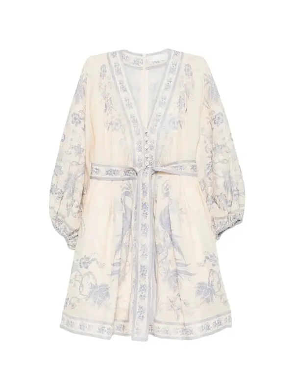 Zimmermann Indra Mini Dress - Multicolor