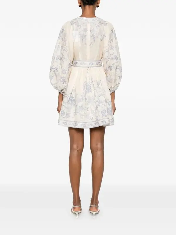 Zimmermann Indra Mini Dress - Multicolor