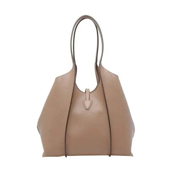 TOD'S Small T Timeless Shopping Bag - Brown