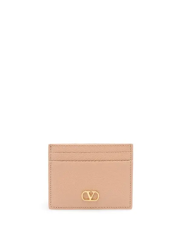 Valentino Garavani Vlogo Signature` Card Holder - Multicolor