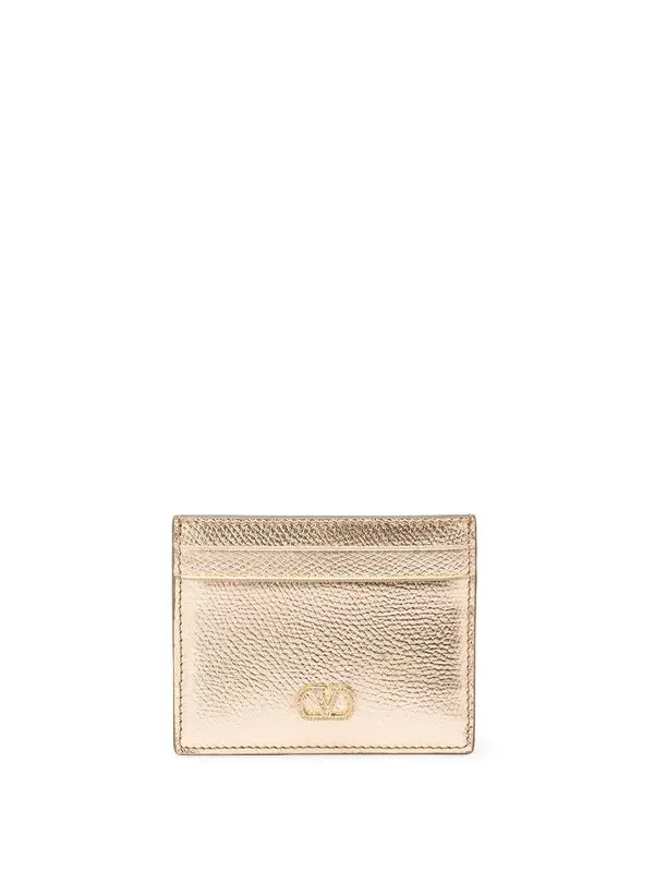 Valentino Garavani Vlogo Signature` Card Holder - Multicolor