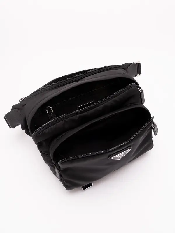 Prada Re-nylon And Saffiano Leather Belt Bag