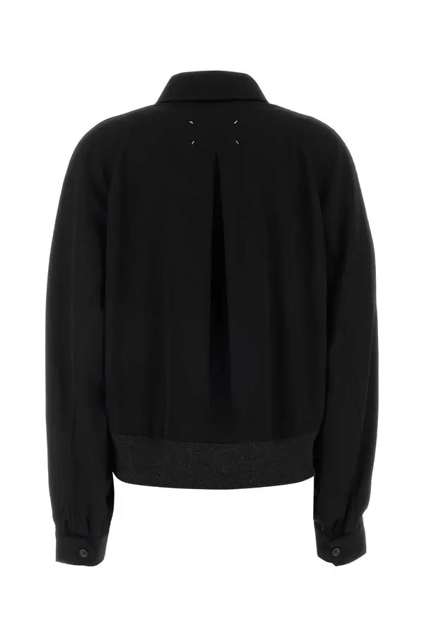 MAISON MARGIELA Virgin Wool Bomber Jacket