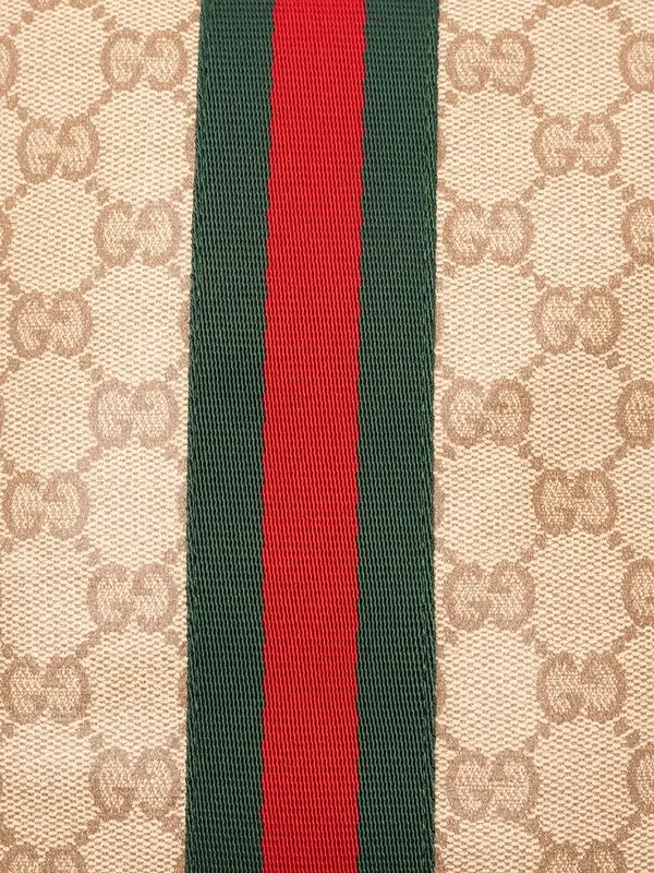 Gucci Gg Coated Web Crossbody Bag - Multicolor