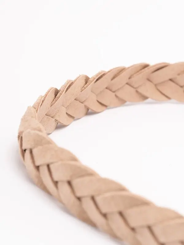 Brunello Cucinelli Woven Leather Belt - Multicolor