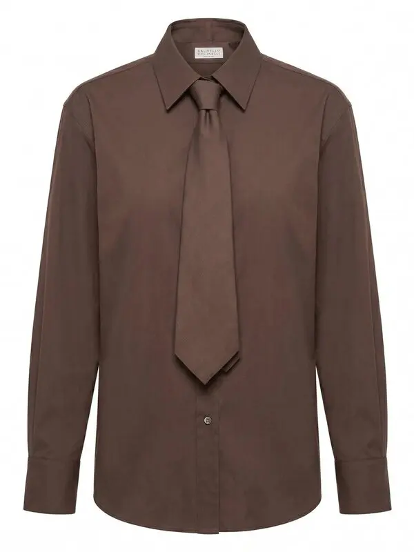 Brunello Cucinelli Cotton Shirt - Multicolor