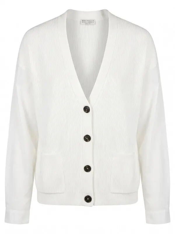 Brunello Cucinelli Cotton Cardigan - Multicolor