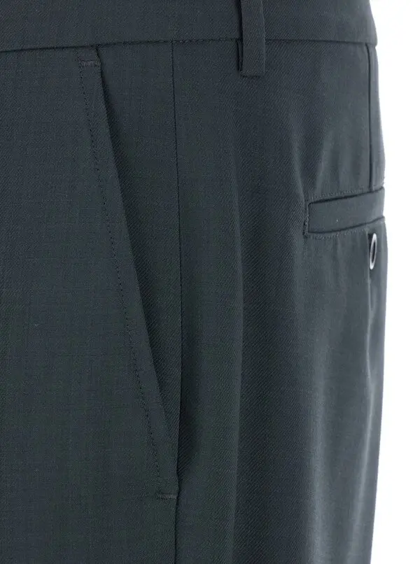 Ami Wool Trousers - Multicolor