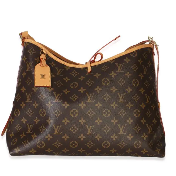 LOUIS VUITTON Monogram Canvas Carryall Mm Shoulder Bag - Brown