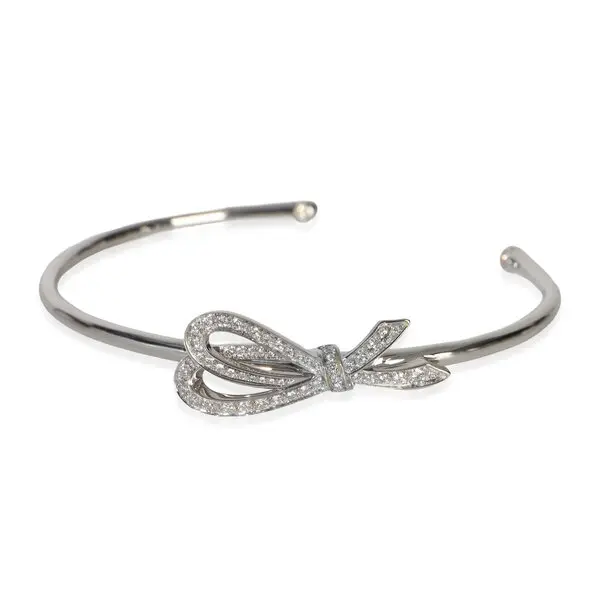 Tiffany & Co. White Gold Diamond Bracelet - White_gold
