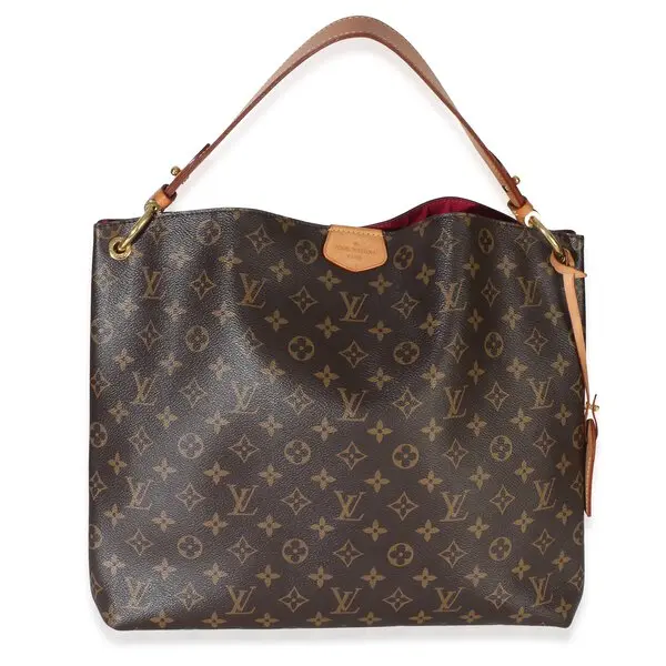 LOUIS VUITTON Monogram Canvas Graceful Mm Shoulder Bag - Brown