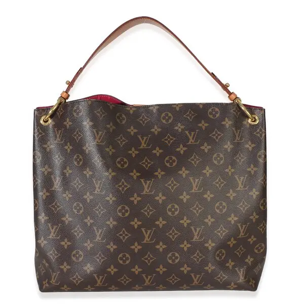 LOUIS VUITTON Monogram Canvas Graceful Mm Shoulder Bag - Brown