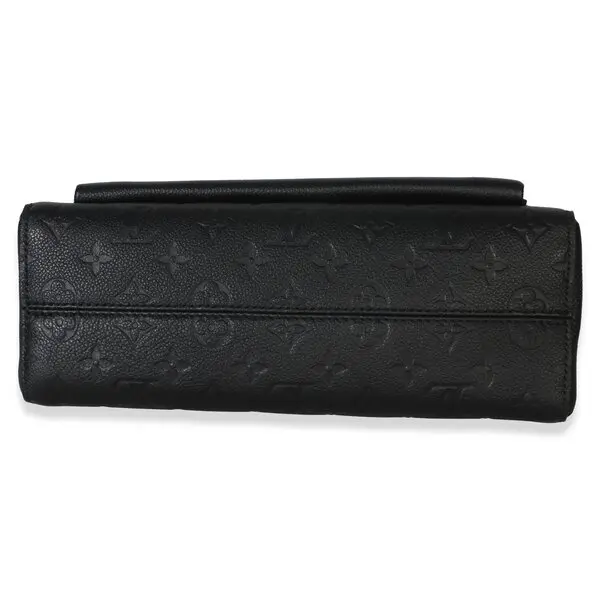 LOUIS VUITTON Monogram Empreinte Vavin Pm Shoulder Bag - Black