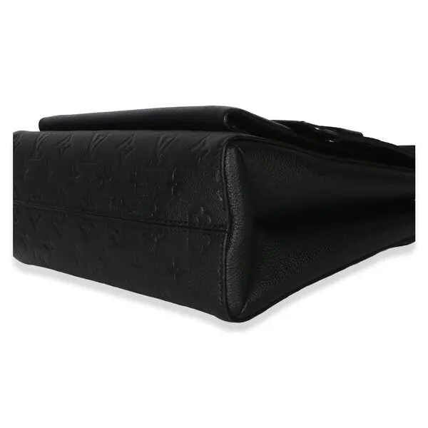 LOUIS VUITTON Monogram Empreinte Vavin Pm Shoulder Bag - Black