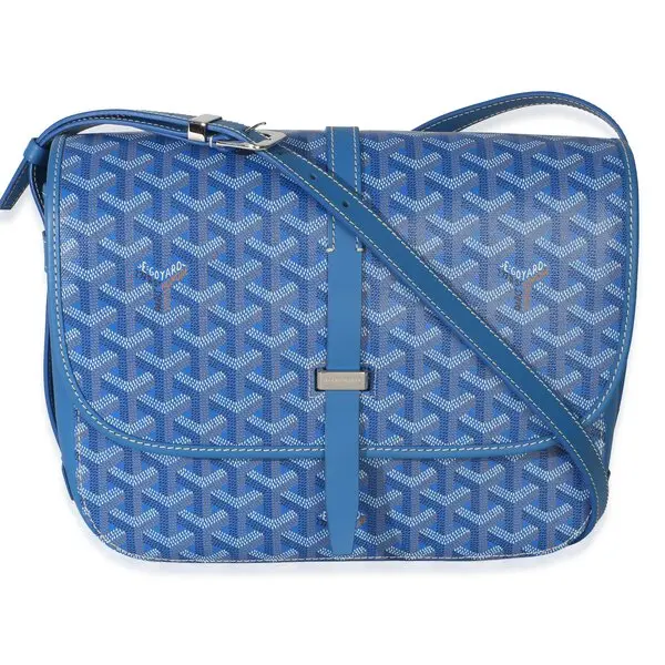 Goyard Sky Goyardine Canvas Belvedere Ii Mm - Blue