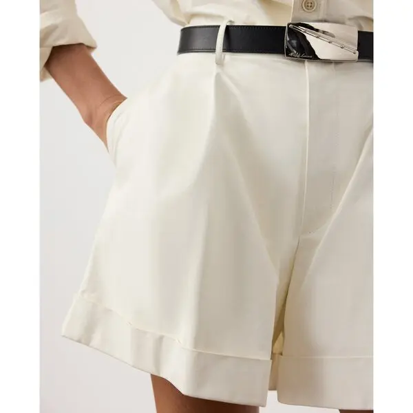 Ralph Lauren Hannes Lambskin Short