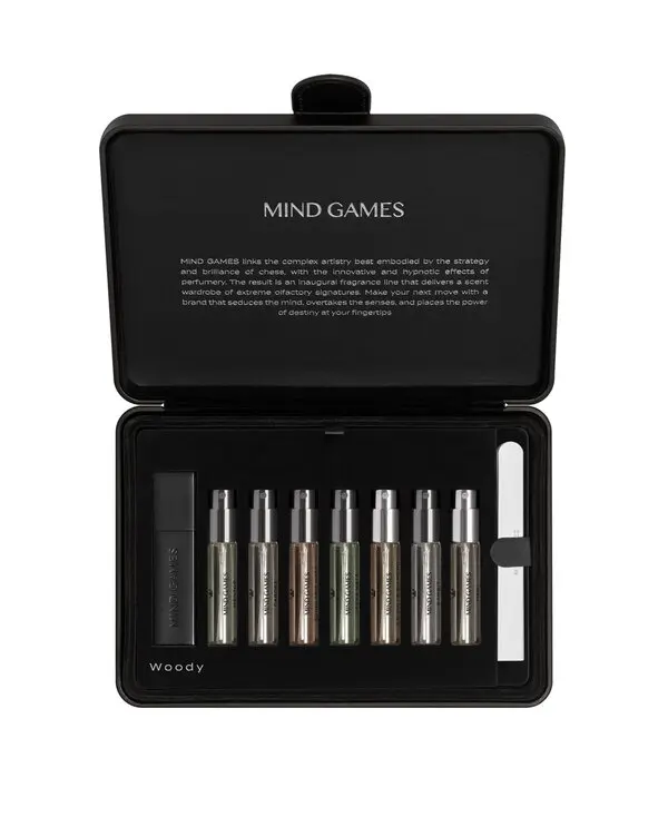 MIND GAMES 8-piece Woody Olfactive Discovery Set