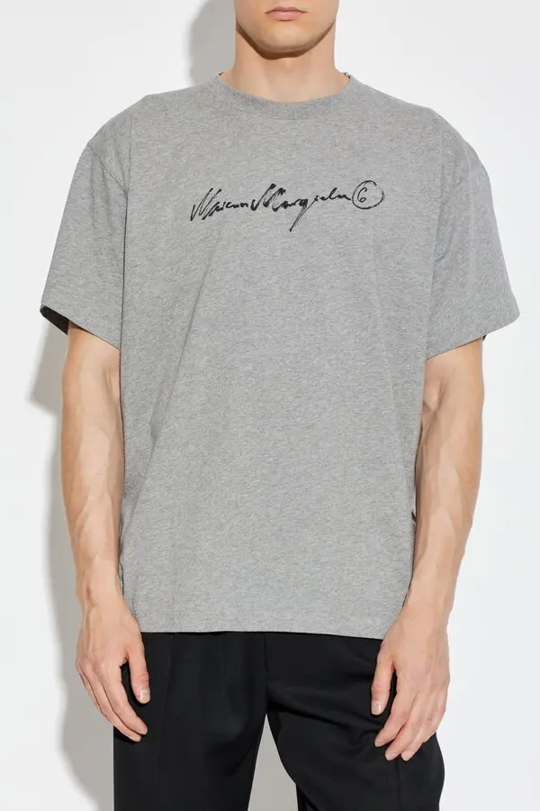 MAISON MARGIELA T-shirt With Printed Logo