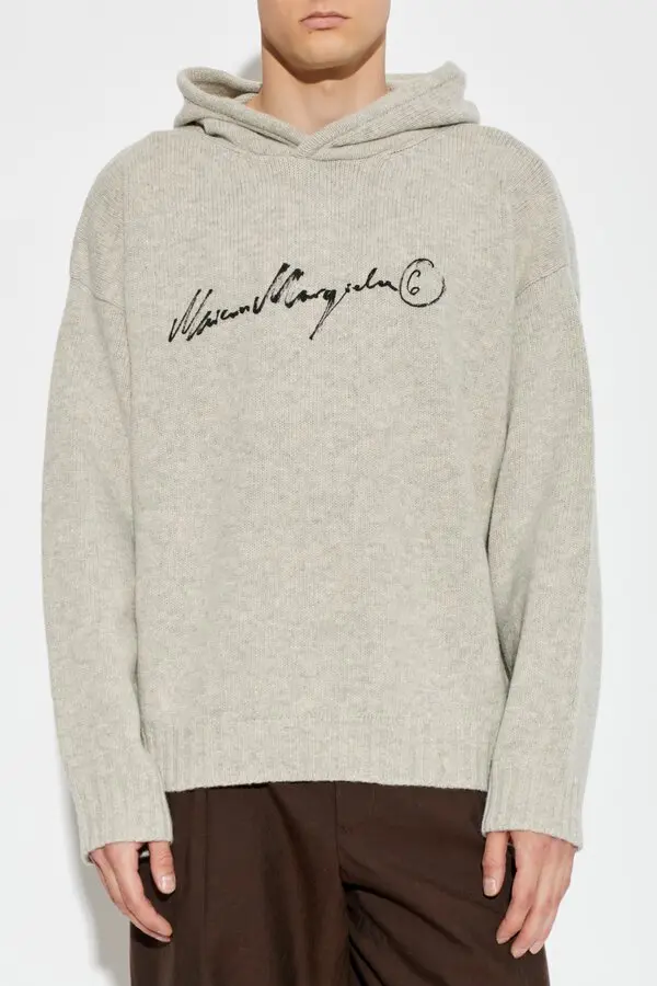 MAISON MARGIELA Wool Hoodie Sweater