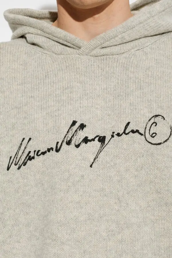 MAISON MARGIELA Wool Hoodie Sweater