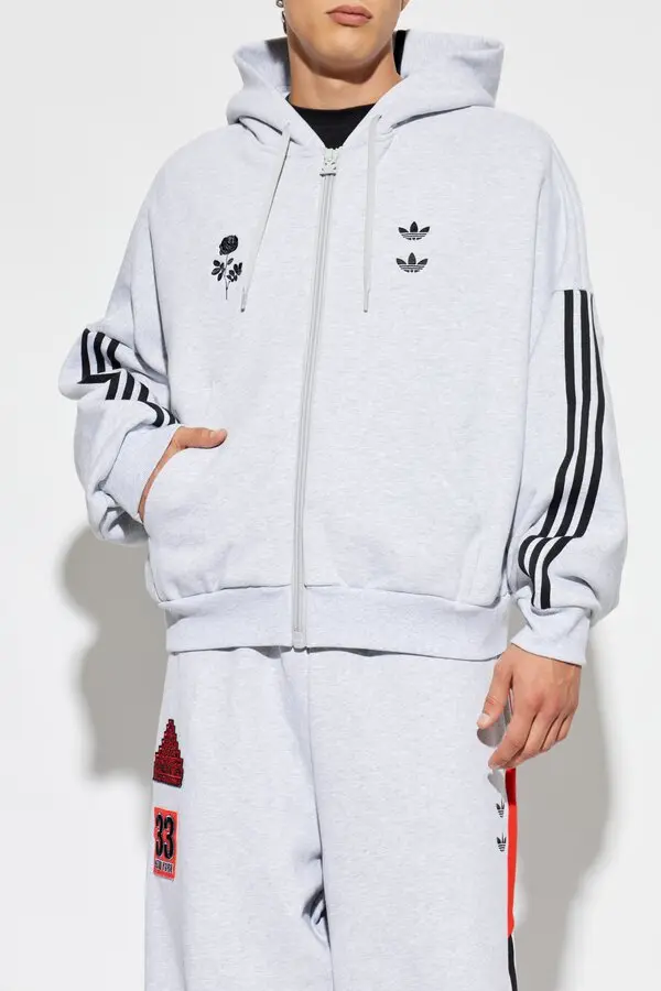 ADIDAS ORIGINALS X Willy Chavarria Oversized Hooded Sweatshirt