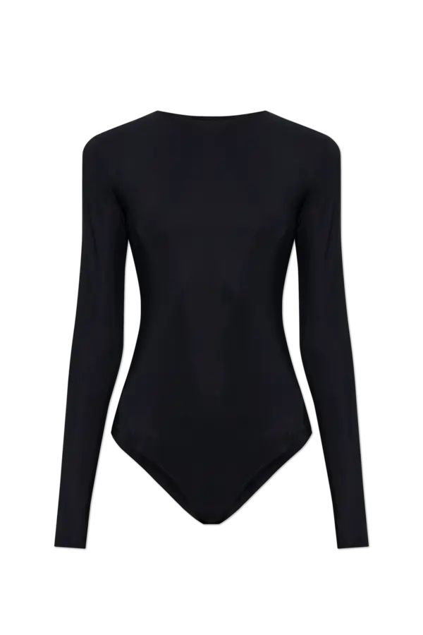 MAISON MARGIELA Long-sleeve Bodysuit - Black