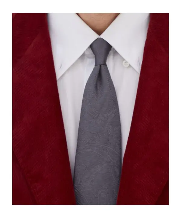 Brunello Cucinelli Paisley Jacquard Neck Tie