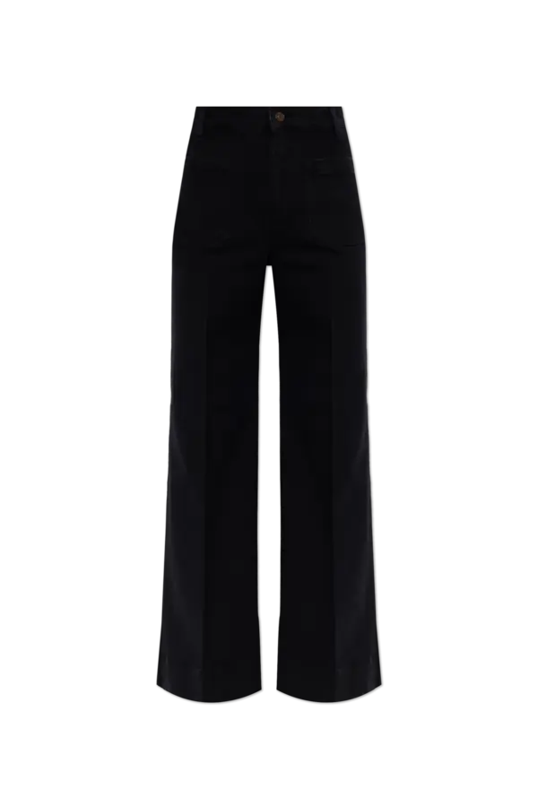 Victoria Beckham Flared Leg Jeans - Black