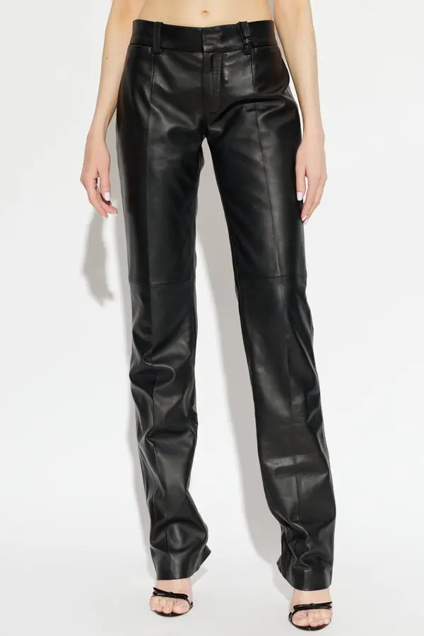 Dsquared2 Leather Trousers
