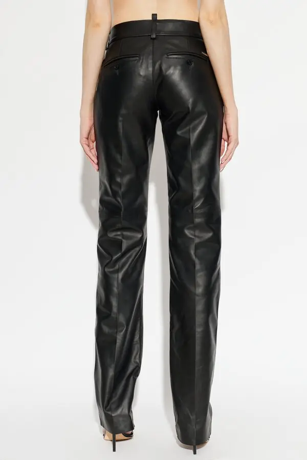Dsquared2 Leather Trousers
