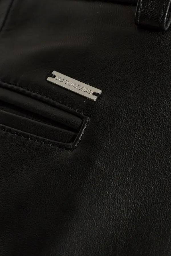 Dsquared2 Leather Trousers