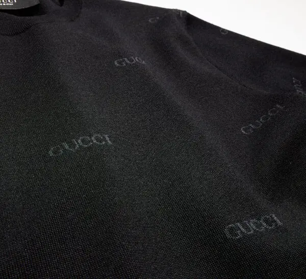 Gucci Jacquard T-shirt - Black