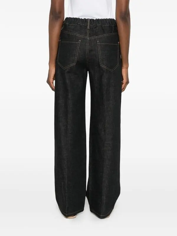 Brunello Cucinelli Contrast Stitch Jeans