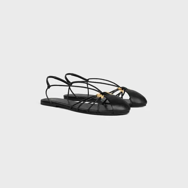 Celine Cocktail Sandal In Goatskin