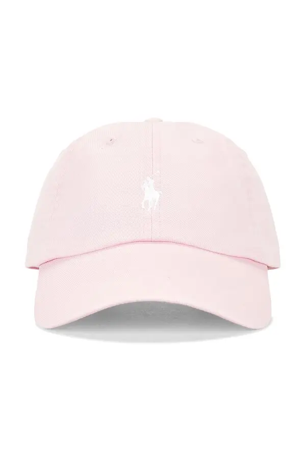 Polo Ralph Lauren Chino Sport Cap In Blue - Bath Pink